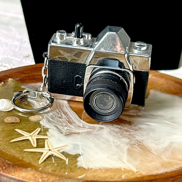 Vintage | Accessories | 97s Miniature Camera Key Chain Souvenir From ...